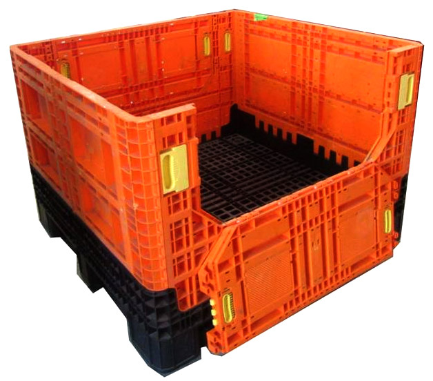 Folding Solid Bulk Containers B2GO1211SF jual container palet plastik